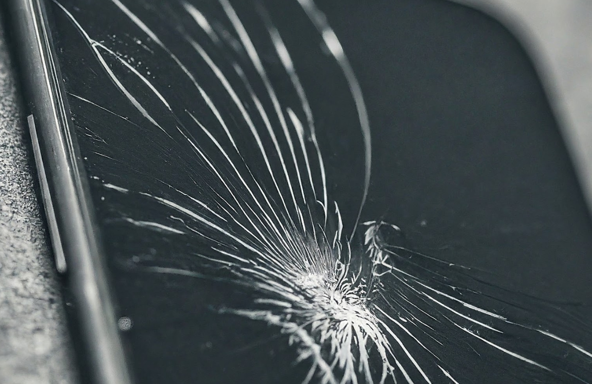 What are the types of phone screen damages