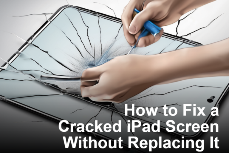 How to Fix a Cracked iPad Screen Without Replacing It