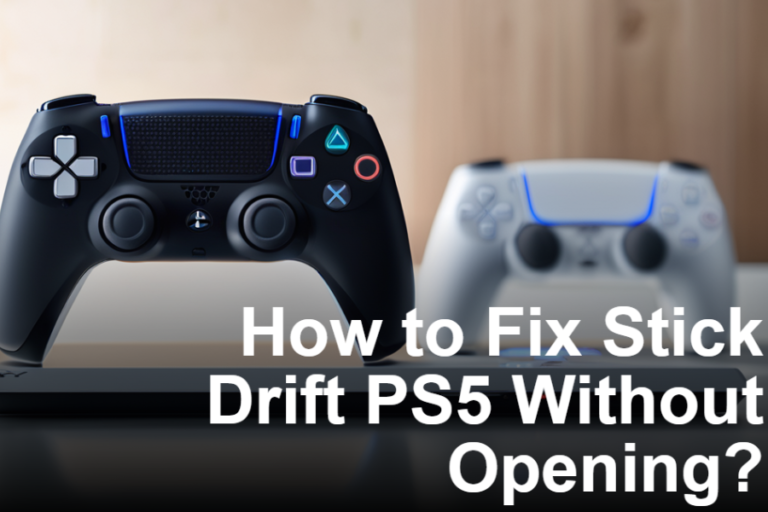 How to Fix Stick Drift PS5 Without Opening?